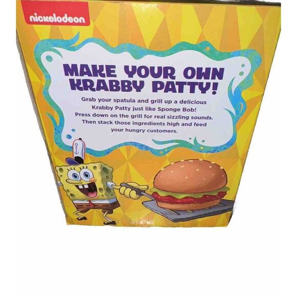 Nickelodeon | Toys | Spongebob Squarepants Krusty Krab Grill Set Sizzle ...